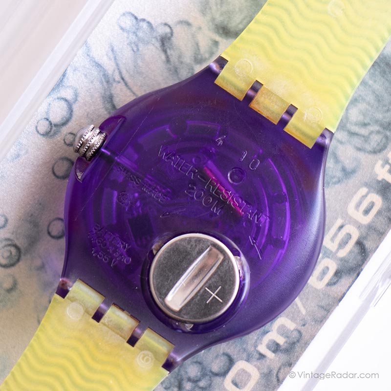 1994 Swatch SDV101 COLOR WHEEL Watch | Mint Swatch Scuba Original Box ...