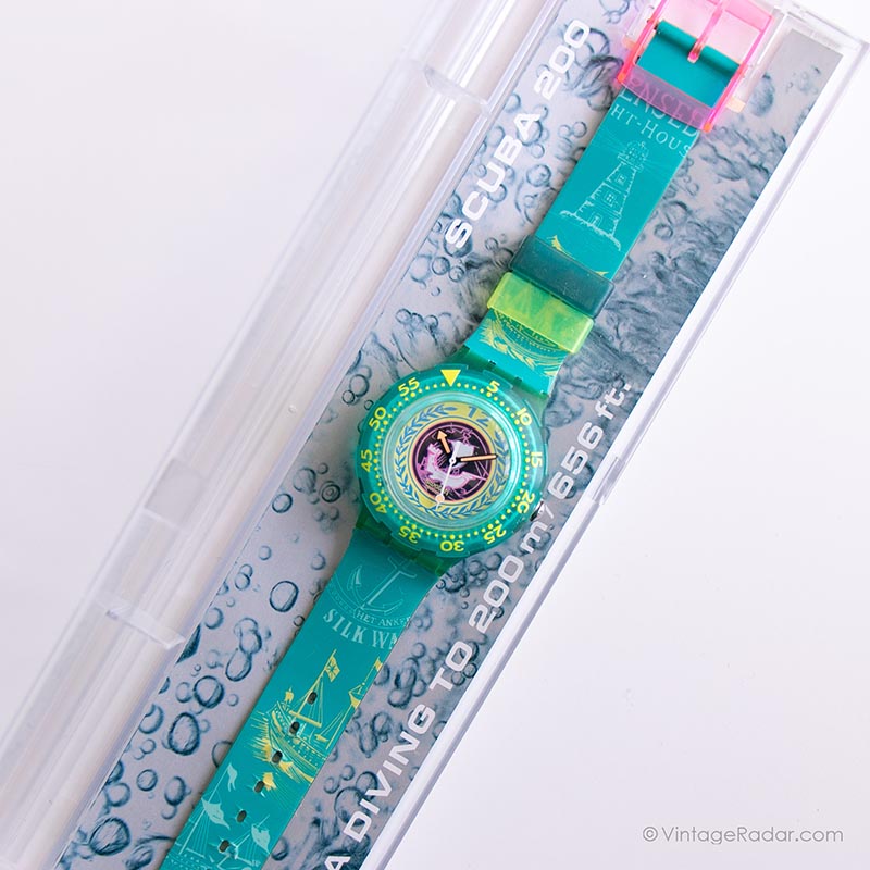 1994 Swatch SDG105 SHIP OF GLORY Watch | Mint Condition Swatch Scuba ...