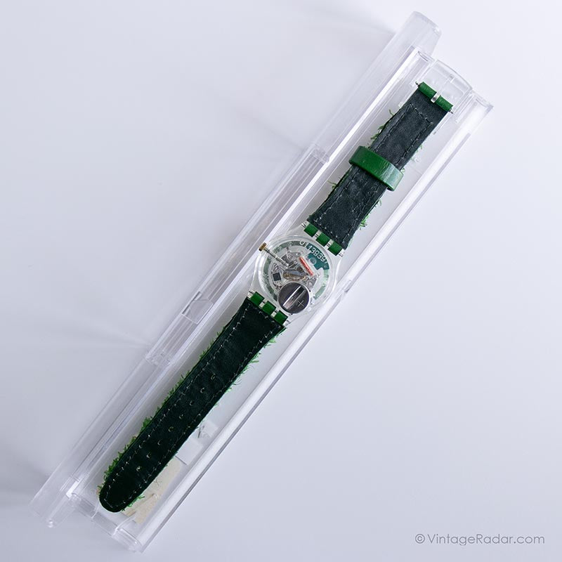 Mint 1997 Swatch SKZ103 GARDEN TURF Watch | Swatch Collector Specials ...