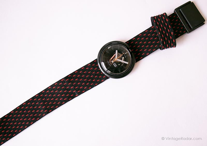 1988 Swatch Pop BB108 RED LIGHTS Watch | 80s Swatch Pop Originals ...