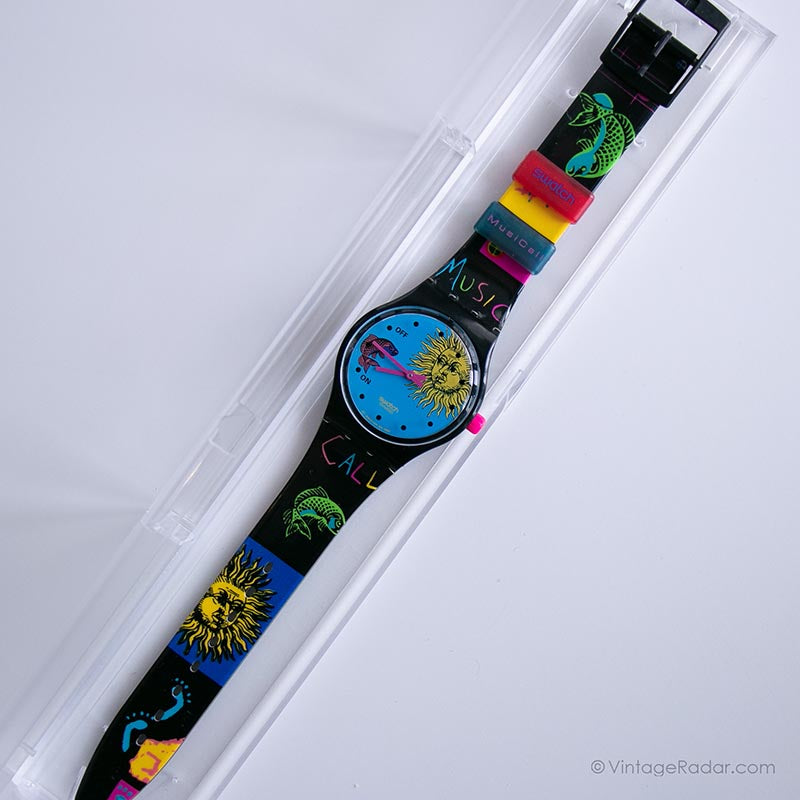 Mint 1993 Swatch SLB101 EUROPE IN CONCERT Watch | Swatch Musicall ...