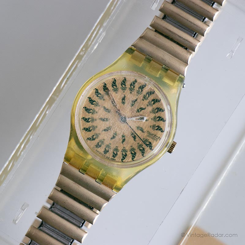 Vintage 1995 Swatch LZ104 CHRYSOPHOROS Watch | Olympic Special Swatch ...