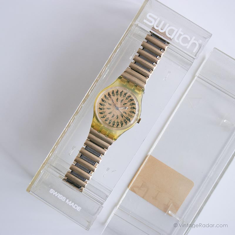 Vintage 1995 Swatch LZ104 CHRYSOPHOROS Watch | Olympic Special Swatch ...
