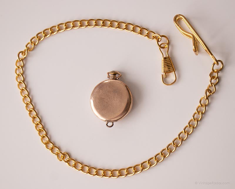 Vintage 1950s Mechanical Pocket Watch | Ladies Elegant Medallion Watch ...