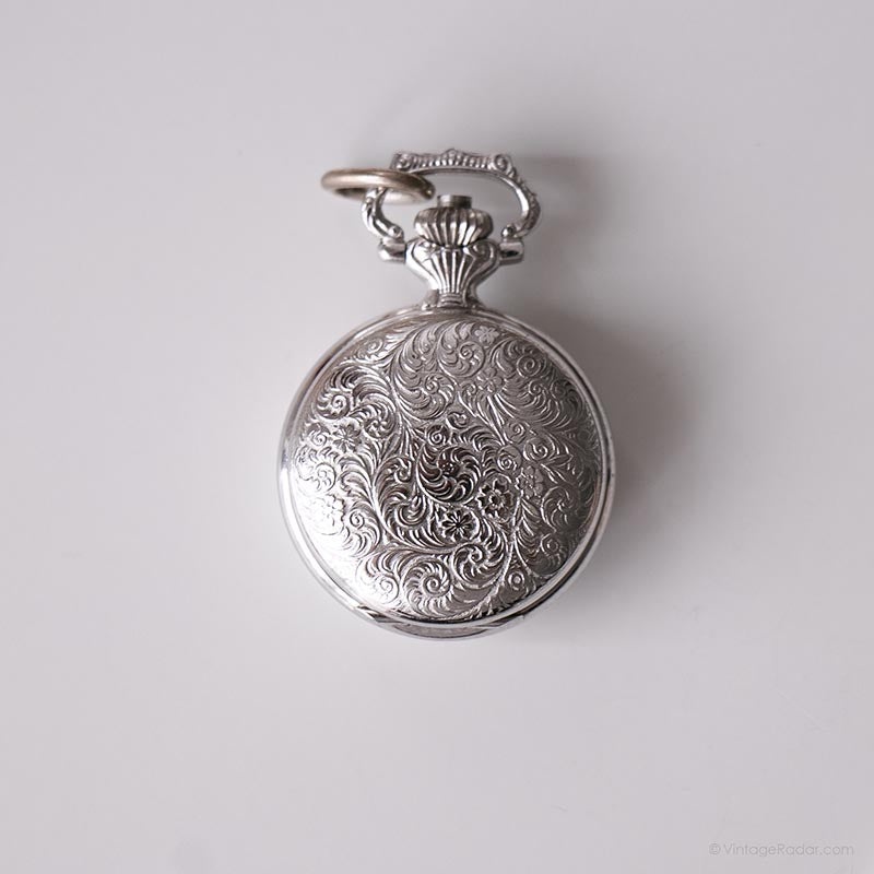 Vintage Aurore Mechanical Pocket Watch | Tiny Medallion Watch for Her ...