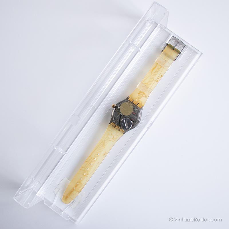 Mint 1993 Swatch SLM101 SPARTITO Watch | Vintage Swatch Musicall Watch – Vintage Radar
