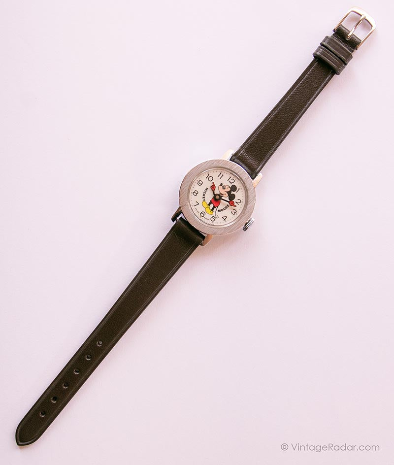 RARE Vintage Mickey Mouse Watch by Bradley | Mechanical Disney Watch ...