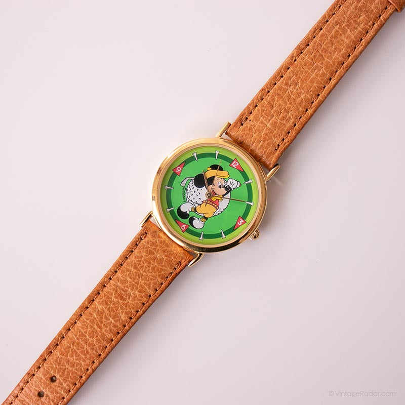 Unique Disney Mickey Mouse Golf Watch | Rare Design Disney Watch ...