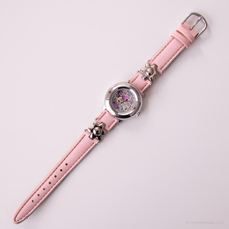 Tiny Minnie Mouse Holographic Watch with Unique Leather Bracelet ...