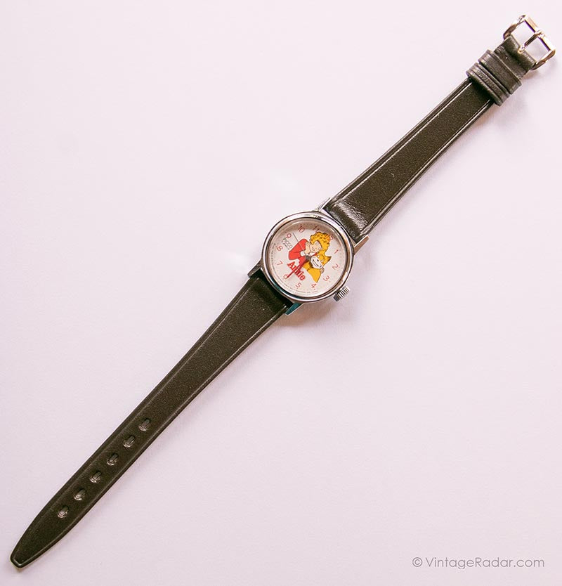 Vintage Collectible Annie Watch | 80s Silver-tone Mechanical Watch ...