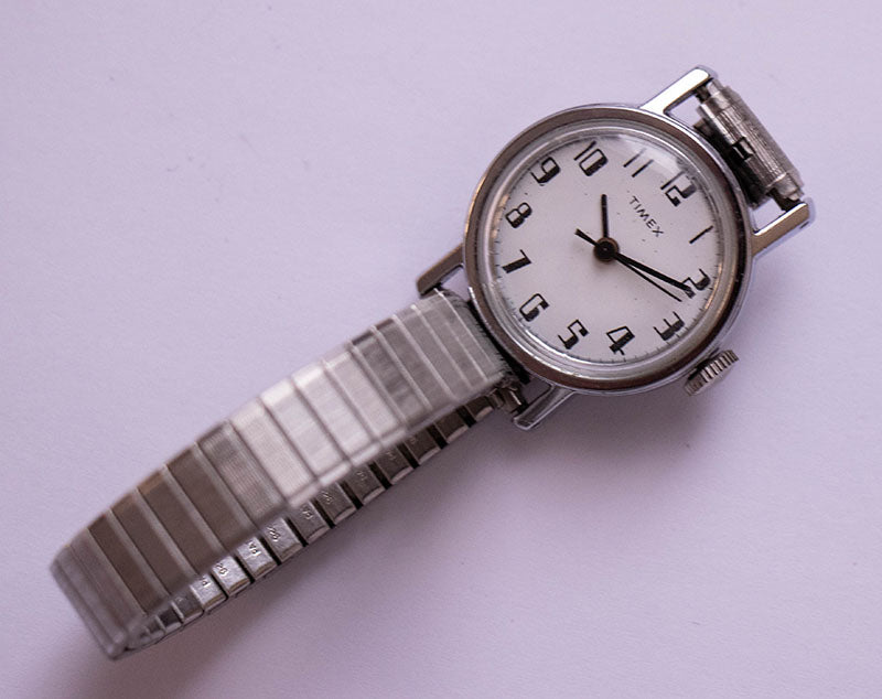 Classic Silver-Tone Timex Watch | Mechanical Watches for Men and Women ...