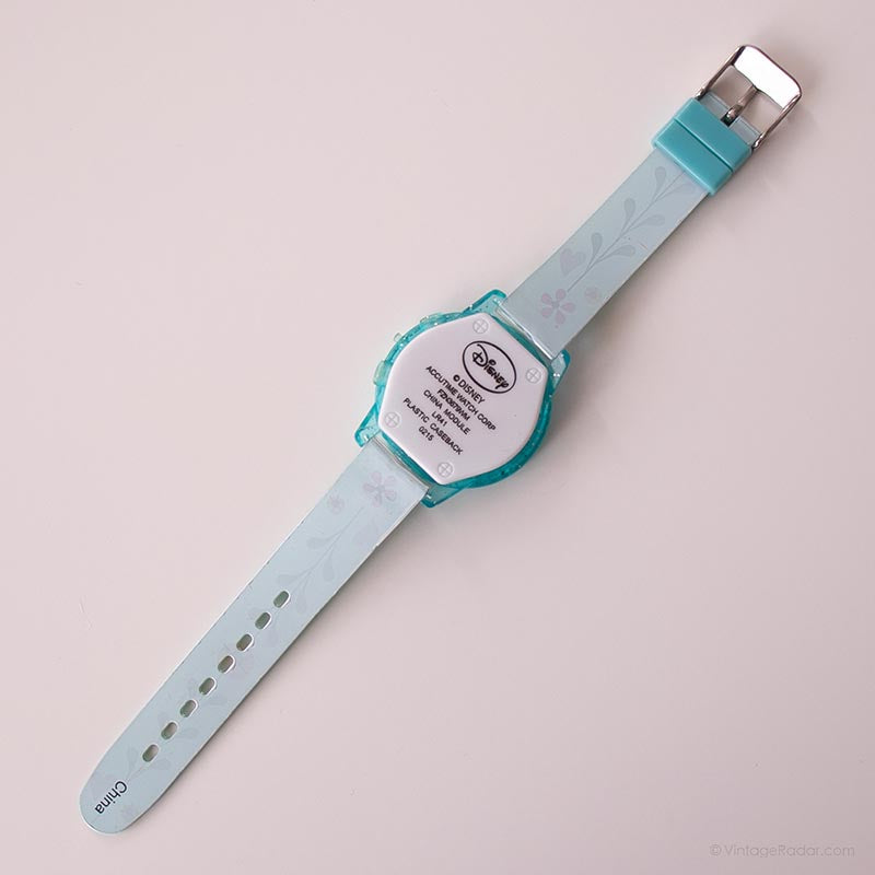 Frozen Elsa Disney Princess Digital Watch | Blue Frozen Vintage Watch ...