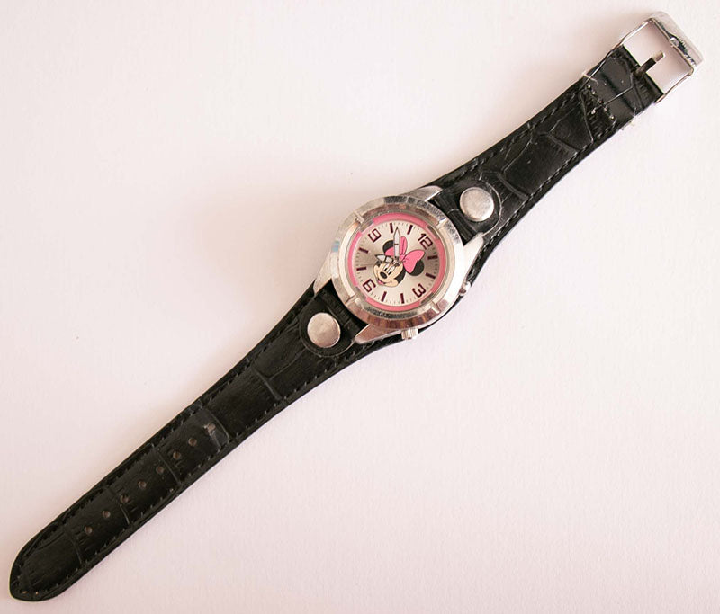 Vintage MZB Minnie Mouse Disney Watch for Women with Light Function ...
