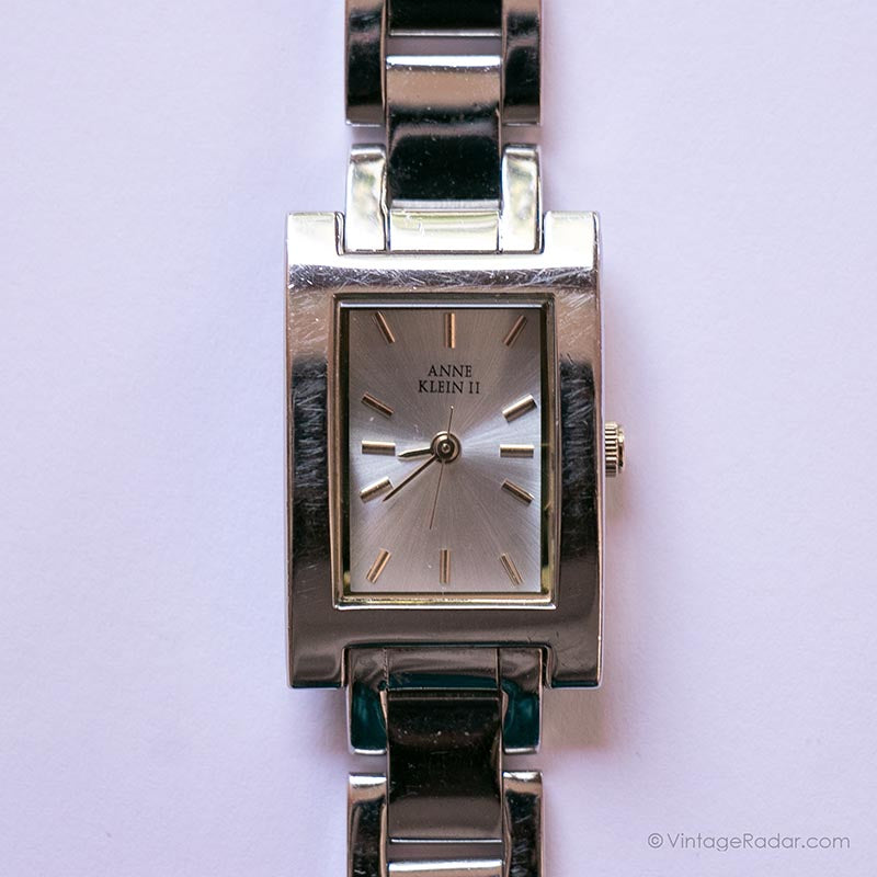 Vintage Anne Klein II Watch for Her | Silver-tone Ladies Watch ...