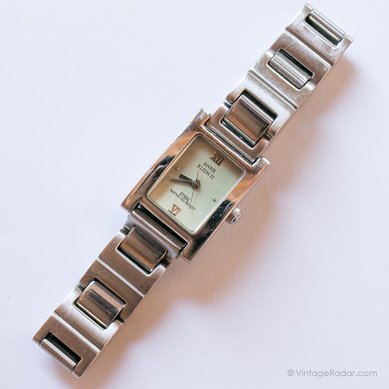 Vintage Silver-tone Anne Klein II Watch | Office Watch for Women ...