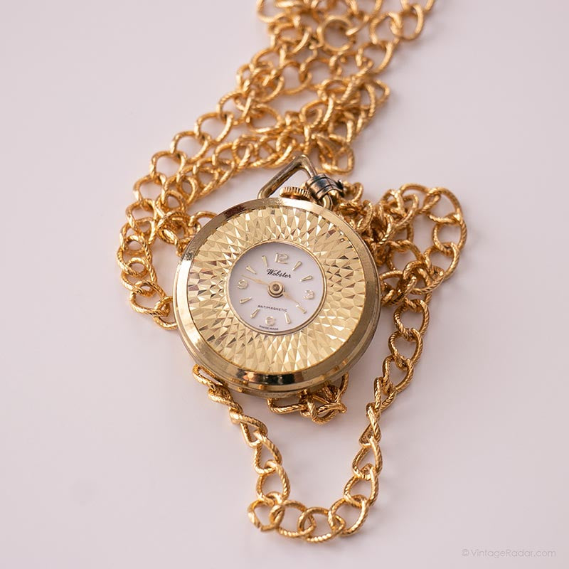 Vintage Webster Mechanical Pocket Watch | Swiss Antimagnetic Watch ...