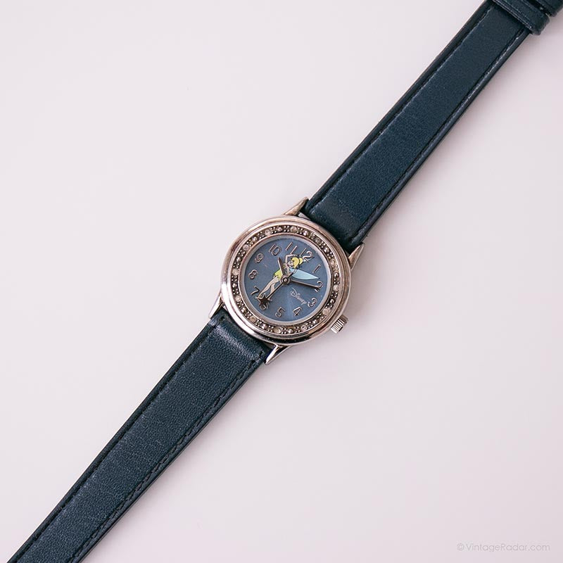 Seiko Tinker Bell Fairy Watch for Women | Blue Disney Princess Watch ...