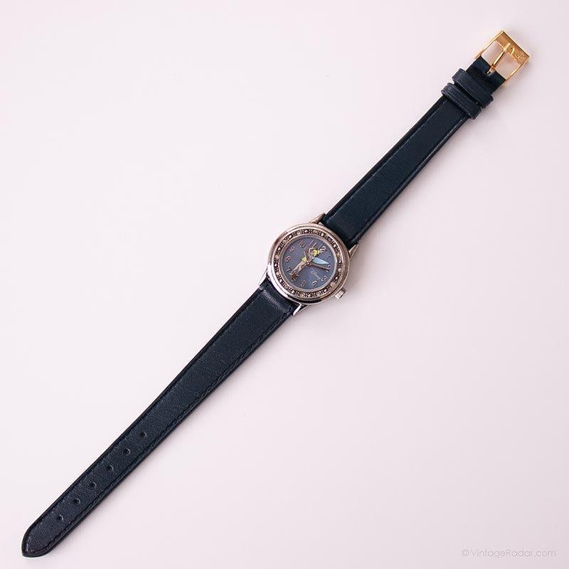 Seiko Tinker Bell Fairy Watch for Women | Blue Disney Princess Watch ...
