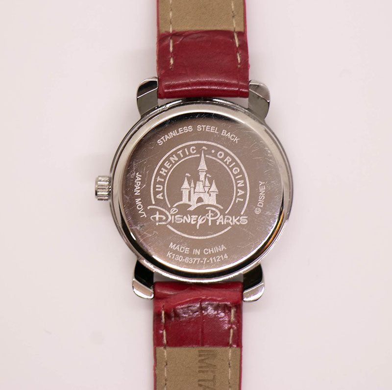Rare Disney Parks Mickey Mouse Santa Watch Red Dial and Strap – Vintage ...