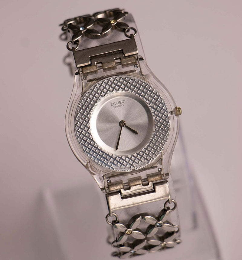 2007 Swatch Skin SFK283G Fairy Light Floral Watch – Vintage Radar