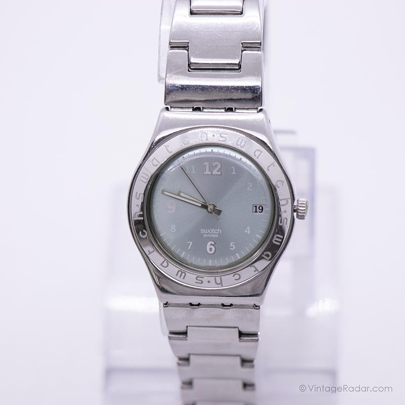 2001 Swatch YLS410 SUNDOWN LIGHT GREEN Watch | Vintage Swatch Irony ...