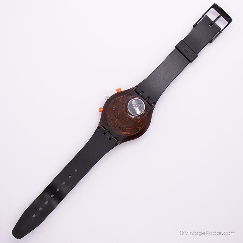 1994 Swatch SCO100 DANCING FEATHERS Watch | Vintage Swatch Chrono ...