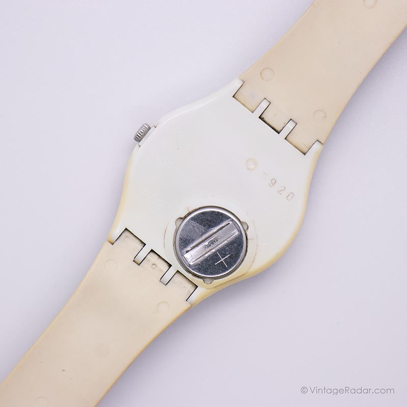 2009 Swatch GZ204 AFTERDARK Watch | Black and White Art Swatch Special ...