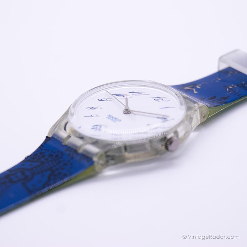 1993 Swatch GK162 TISANE Watch | Vintage Mint Condition Swatch ...