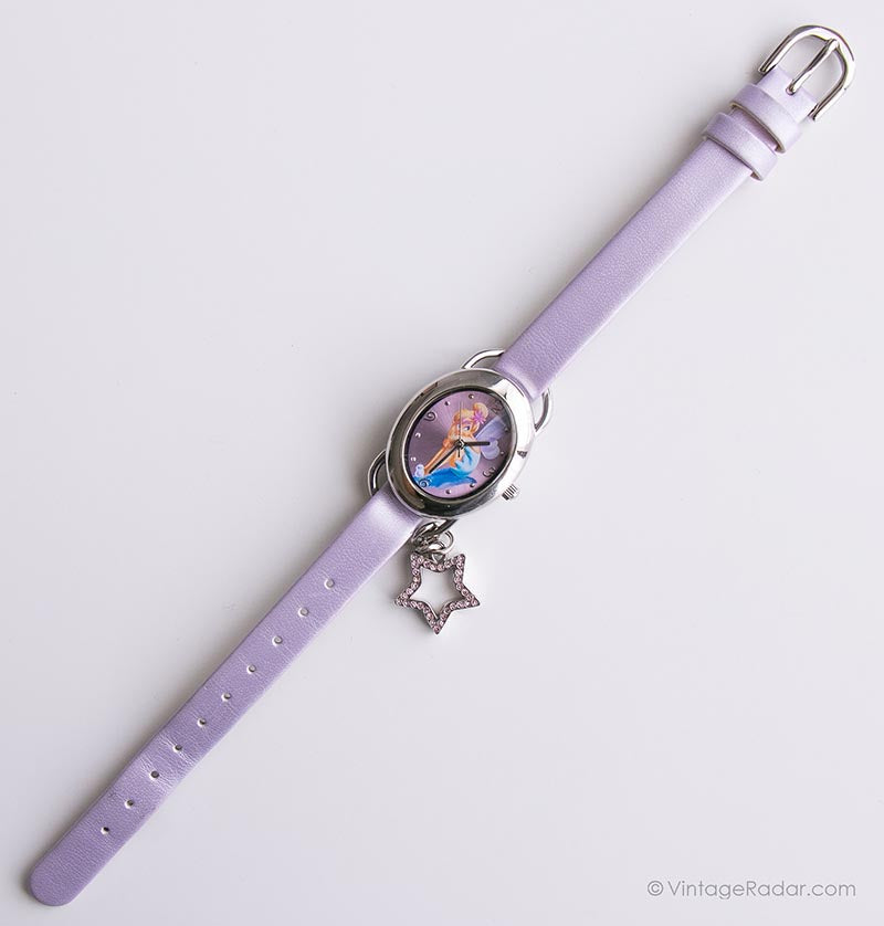 Vintage Pink Tinker Bell Watch | Disney Time Works Watch – Vintage Radar