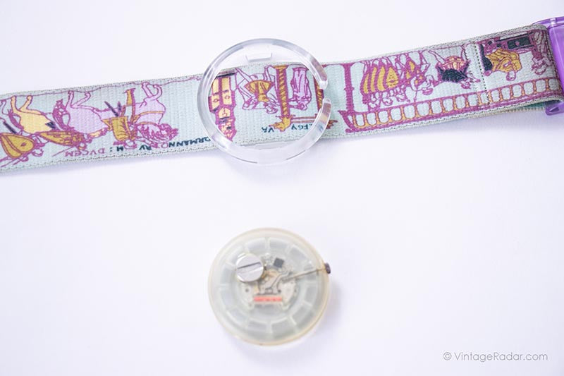 1992 Swatch Pop PWK170 Lancelot Watch | Pop Swatch King Arthur Watch ...