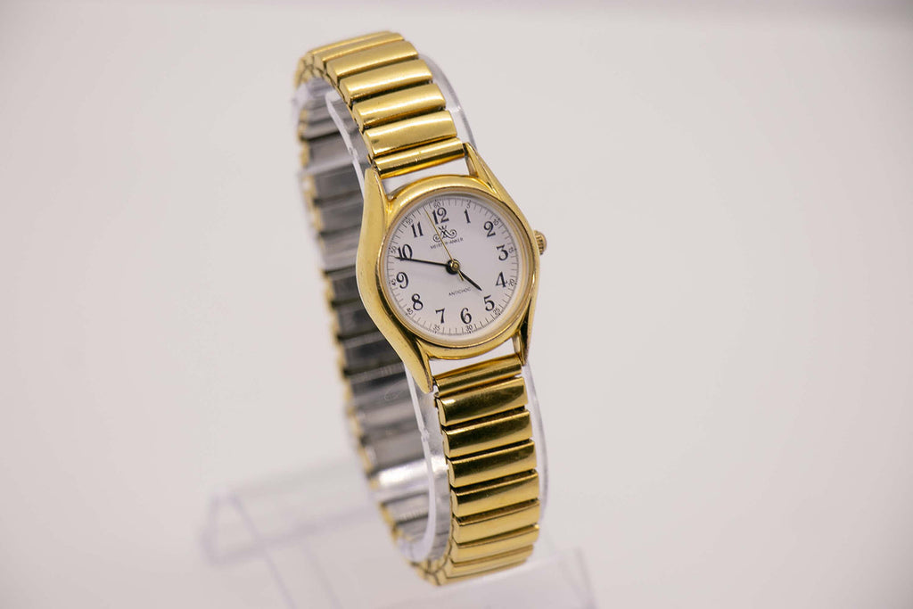 Vintage Gold-tone Meister Anker Watch | Antichoc German Quartz Watch ...