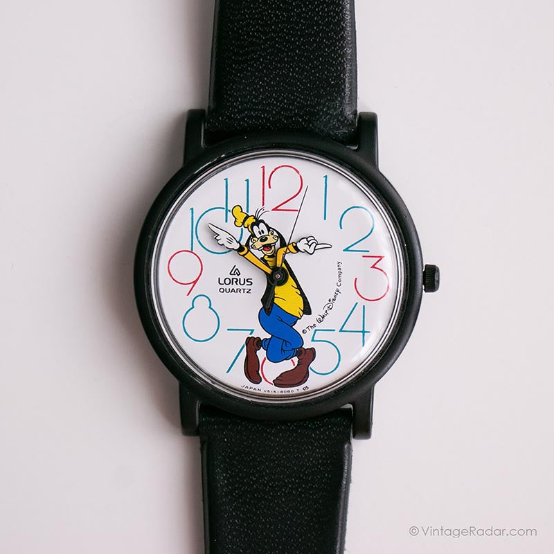 Vintage Goofy Watch by Lorus | Disney Collectible Watch – Vintage Radar