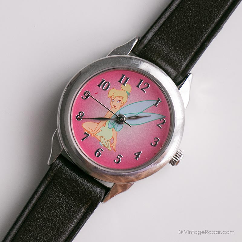 Vintage Pink Dial Tinker Bell Watch | Disney Collectible Watch ...