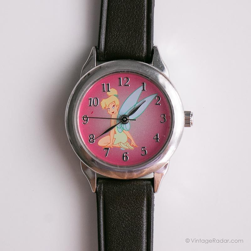 Vintage Pink Dial Tinker Bell Watch | Disney Collectible Watch ...
