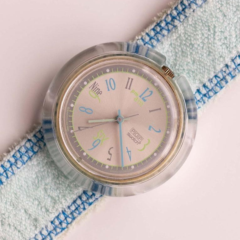 Vintage 1995 Pop Swatch Watch | 1990s Medium Pop Swatch Swiss Quartz ...