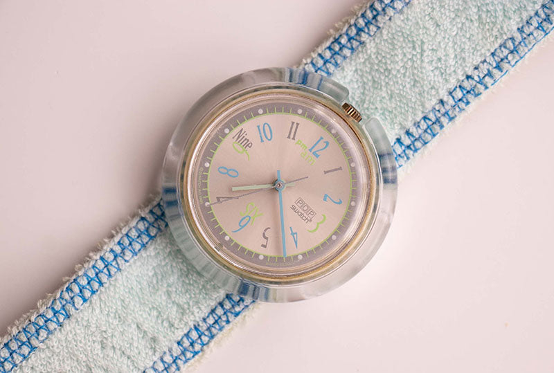 Vintage 1995 Pop Swatch Watch | 1990s Medium Pop Swatch Swiss Quartz ...