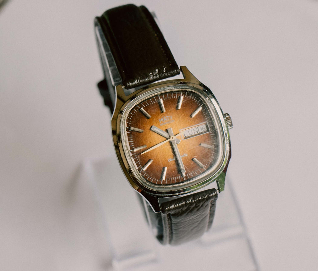 Maty Besancon Automatic Vintage Watch | Rare Vintage French Watch ...