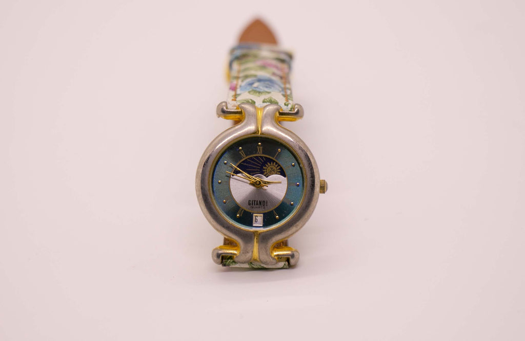 Gitano Moon Phase Watch for Women | Ladies Bohemian Quartz Watch ...