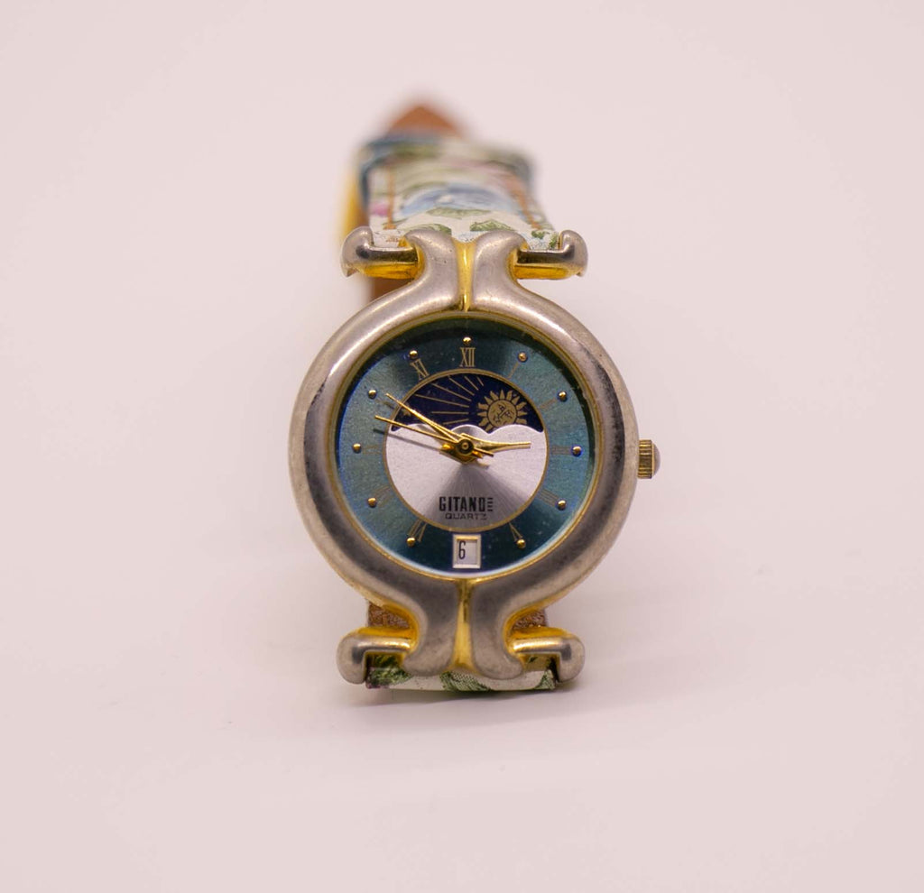 Gitano Moon Phase Watch for Women | Ladies Bohemian Quartz Watch ...