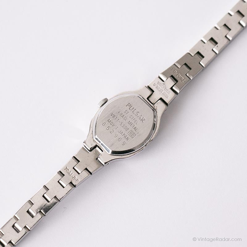 Vintage Pulsar V811-5300 R0 Watch | Japan Quartz Dress Watch for Her ...