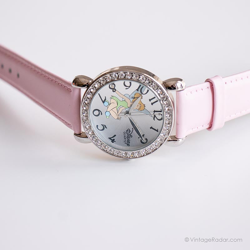 Vintage Large Dial Tinker Bell Watch | Elegant Disney Watch for Her ...