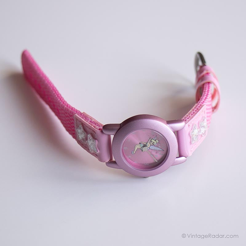 Vintage Pink Tinker Bell Watch | Japan Quartz Watch by Disney – Vintage ...