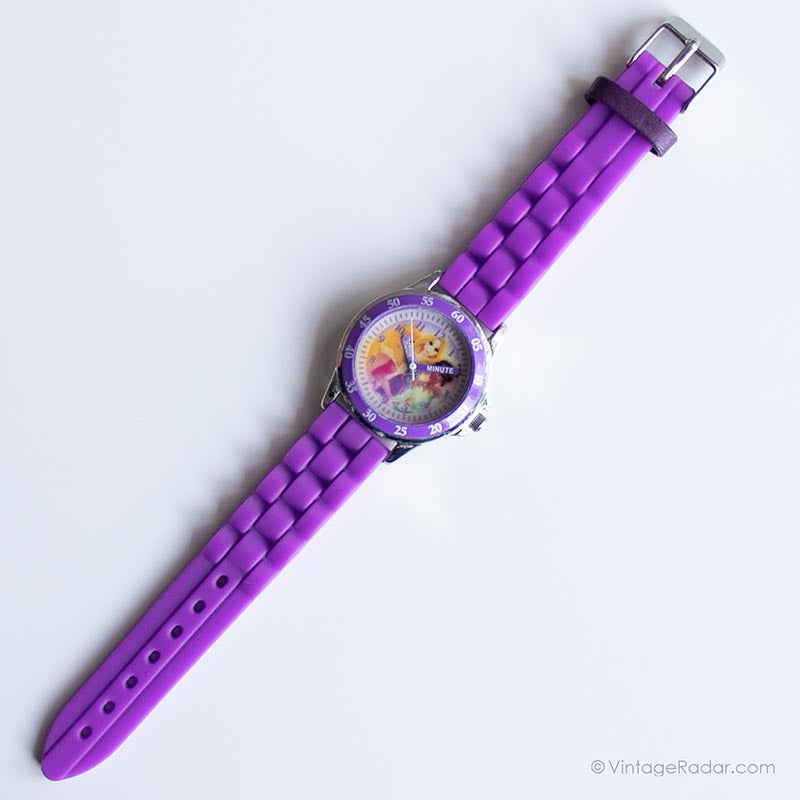 Vintage Disney Princesses Watch | Retro Purple Ladies Watch – Vintage Radar