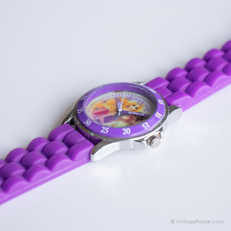 Vintage Disney Princesses Watch | Retro Purple Ladies Watch – Vintage Radar