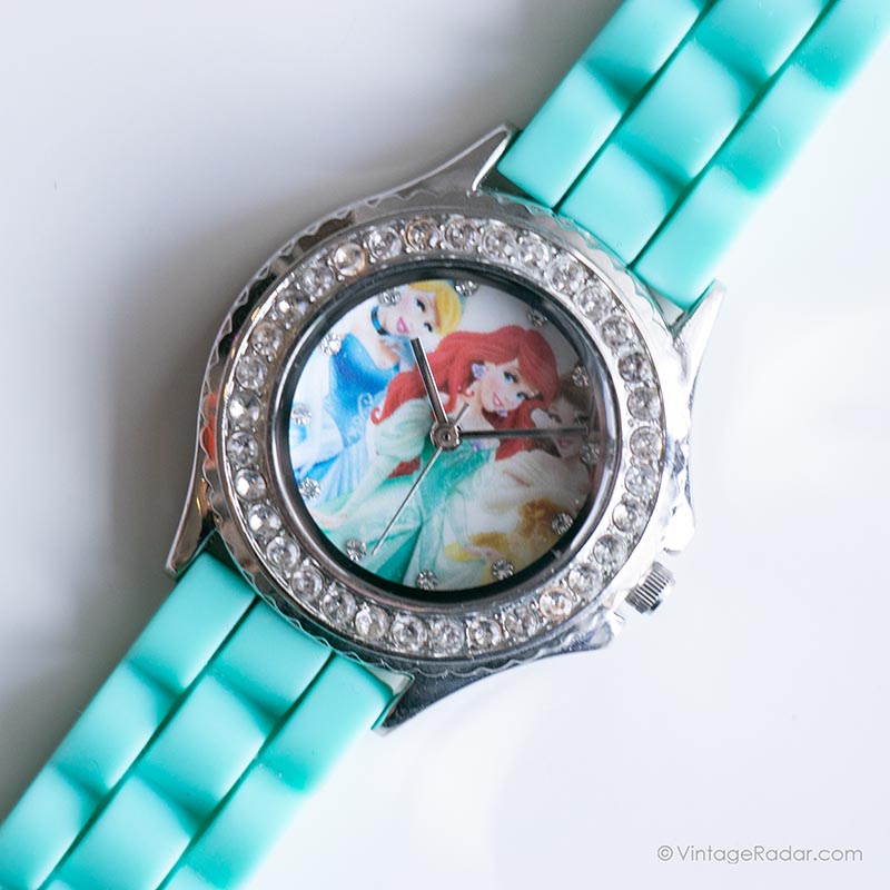 Vintage Disney Princesses Watch | Cinderella, Ariel and Belle Watch ...