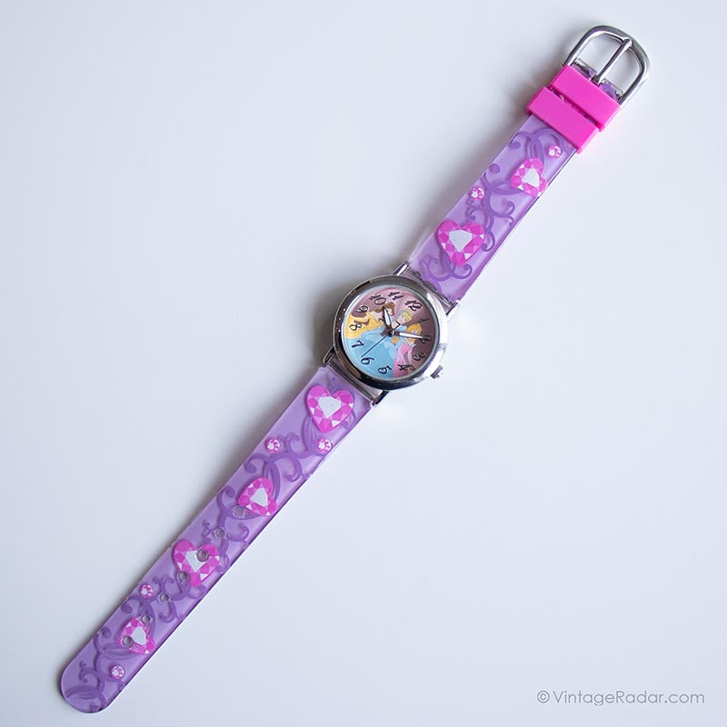Vintage Retro Princess Watch by Disney | Japan Quartz Wristwatch ...