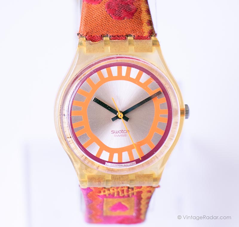 2000 Swatch GP115 Capas de amor reloj | Solar Swatch Caballero ...