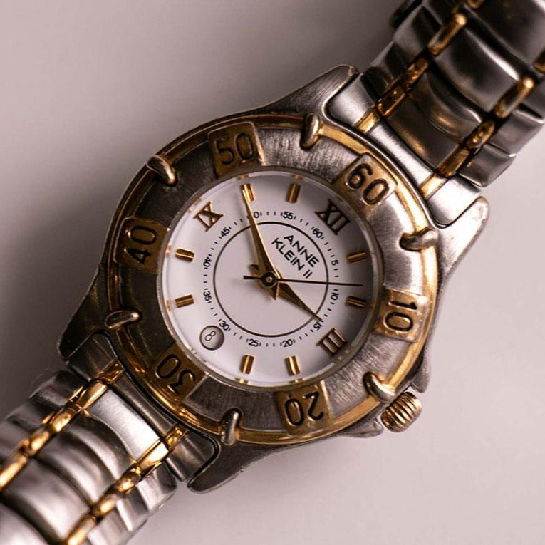 Anne Klein II Gold-tone Quartz Watch for Women | Vintage Ladies Watch ...