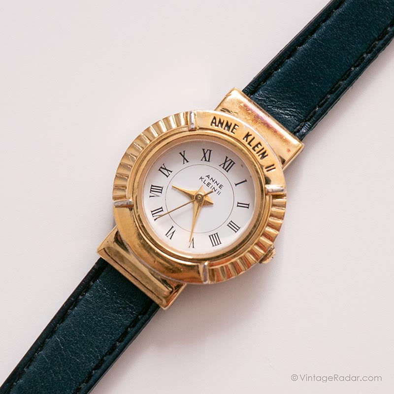 Vintage Gold-tone Anne Klein II Watch | Quartz Watch for Ladies ...