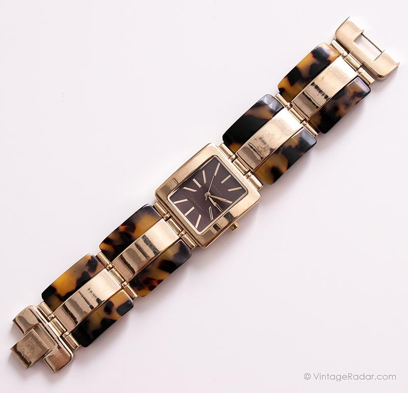 Vintage Leopard Print Watch for Ladies | Anne Klein Designer Watch ...